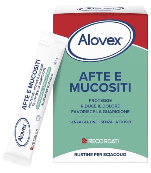 ALOVEX AFTE E MUCOSITI 20 BUSTINE DA 10 ML - Farmacia Vairetti